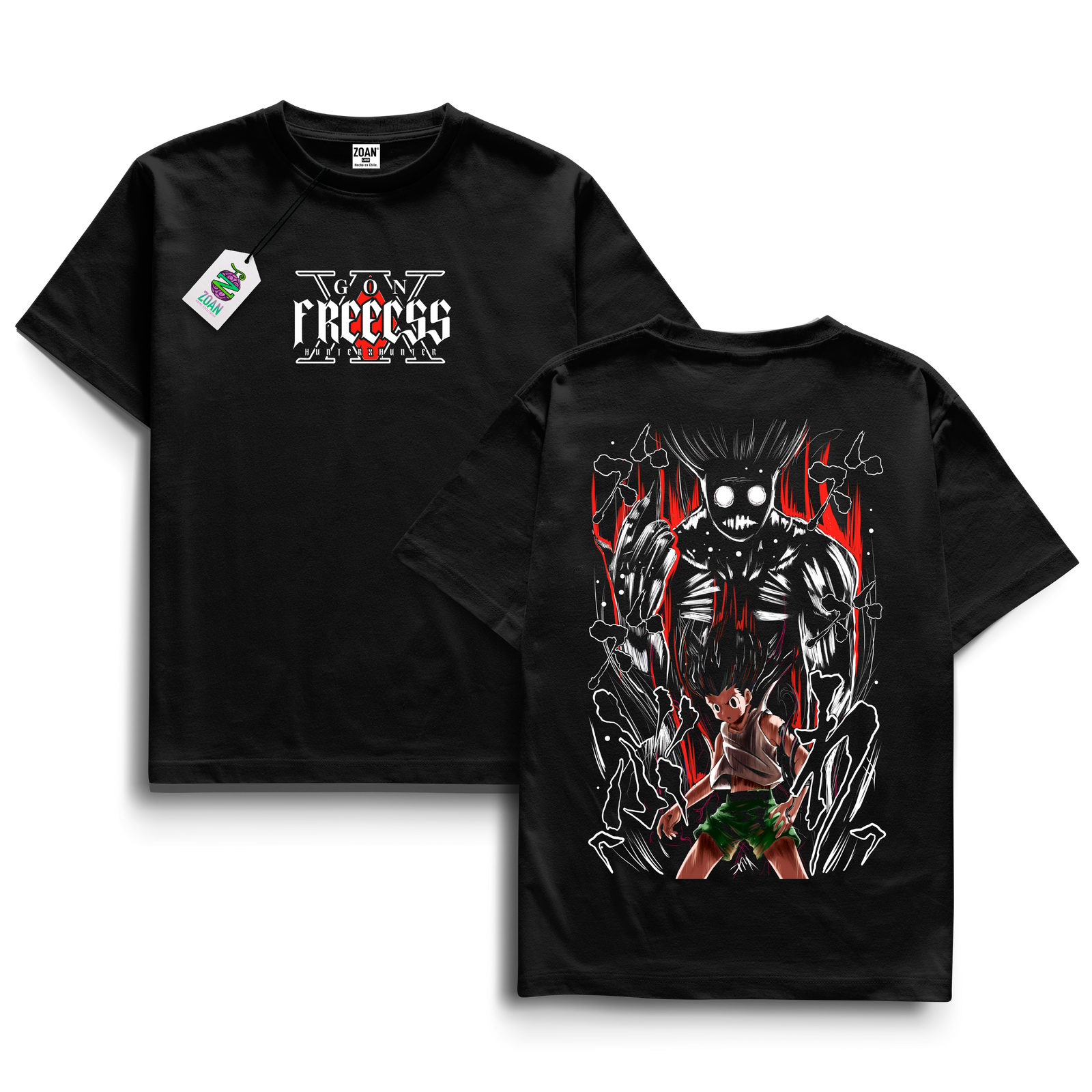 Polera Hunter x Hunter Gon Freecss - Unleashed Fury