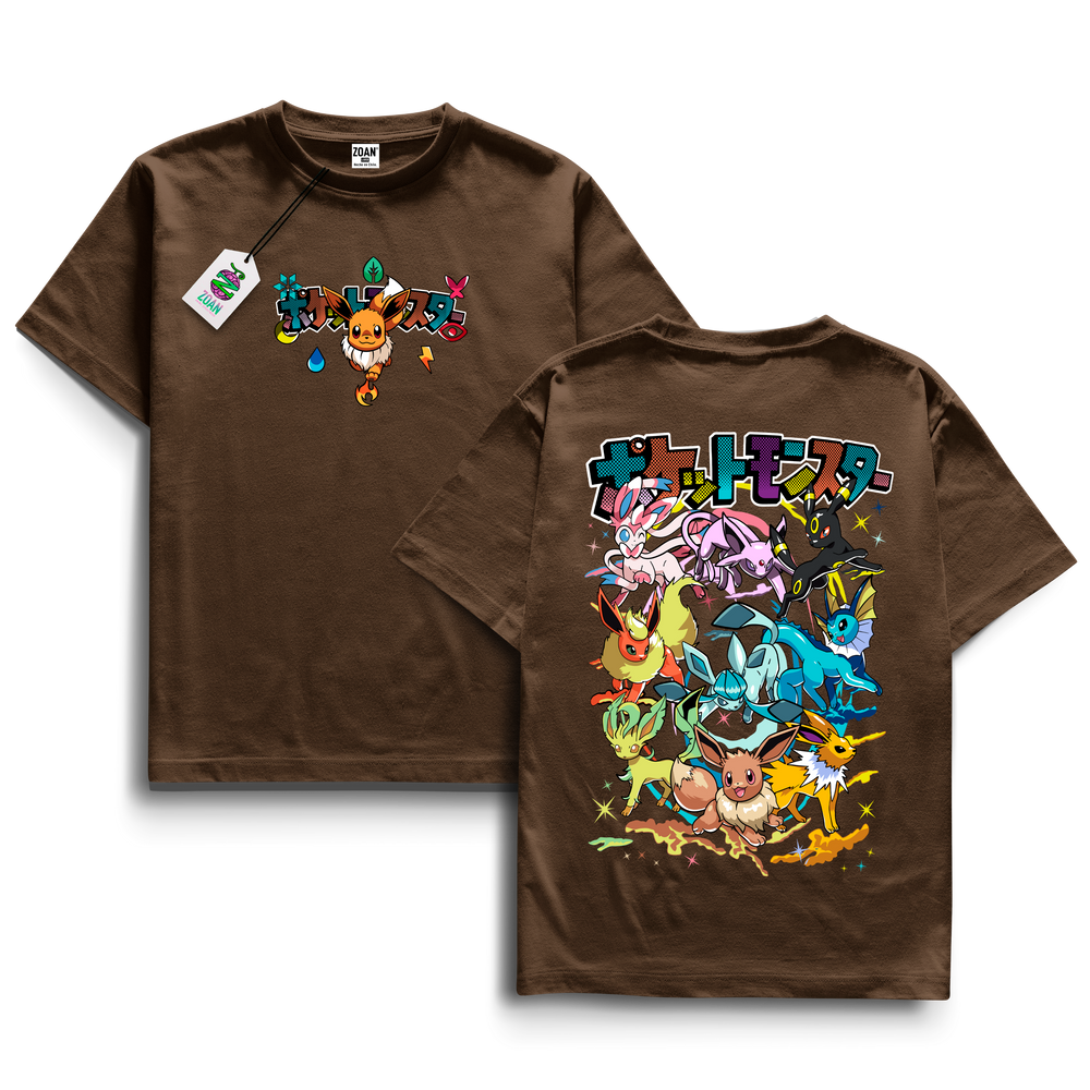 Polera Pokemón Eevee - Evoluciones