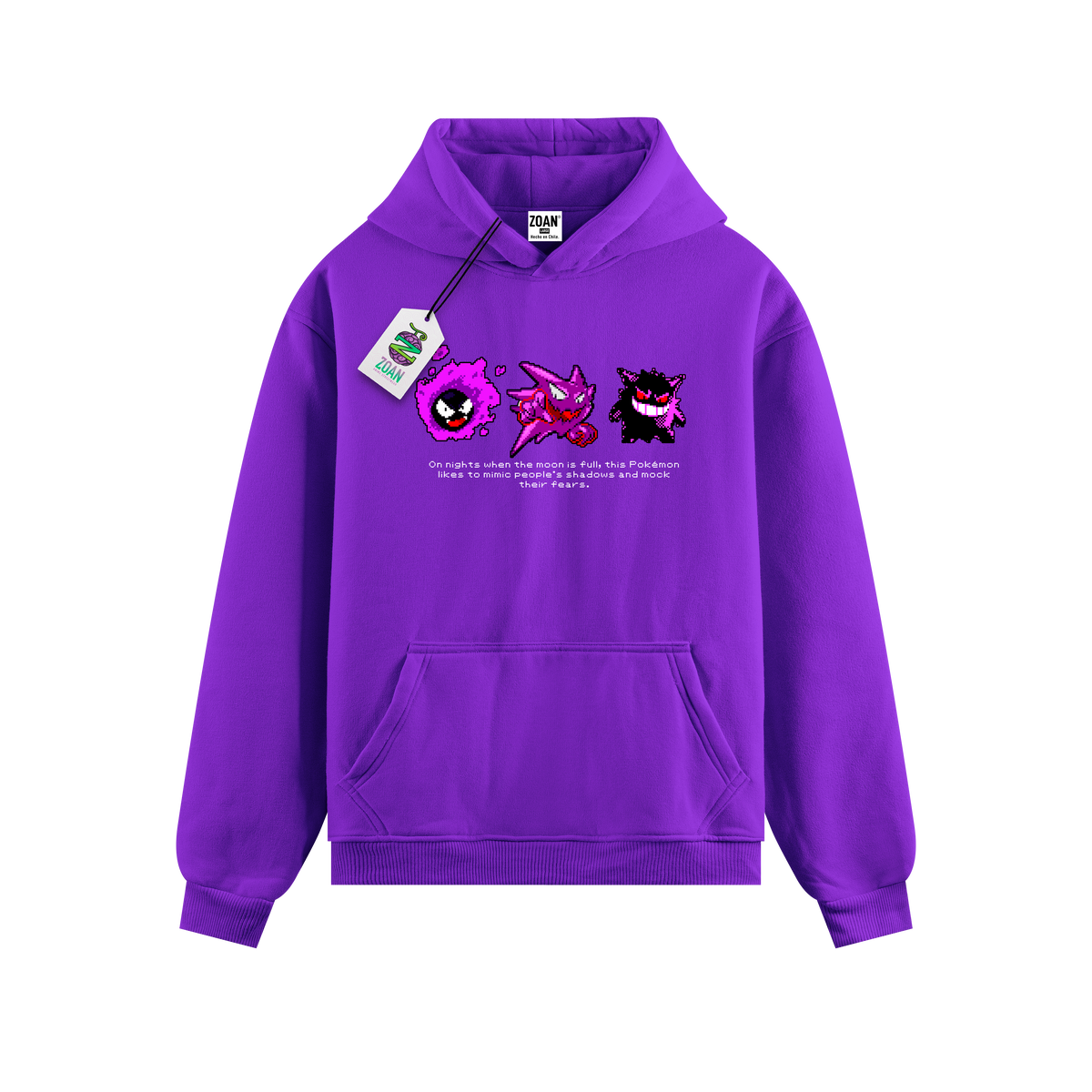 Polerón Pokémon Gengar Línea Evolutiva