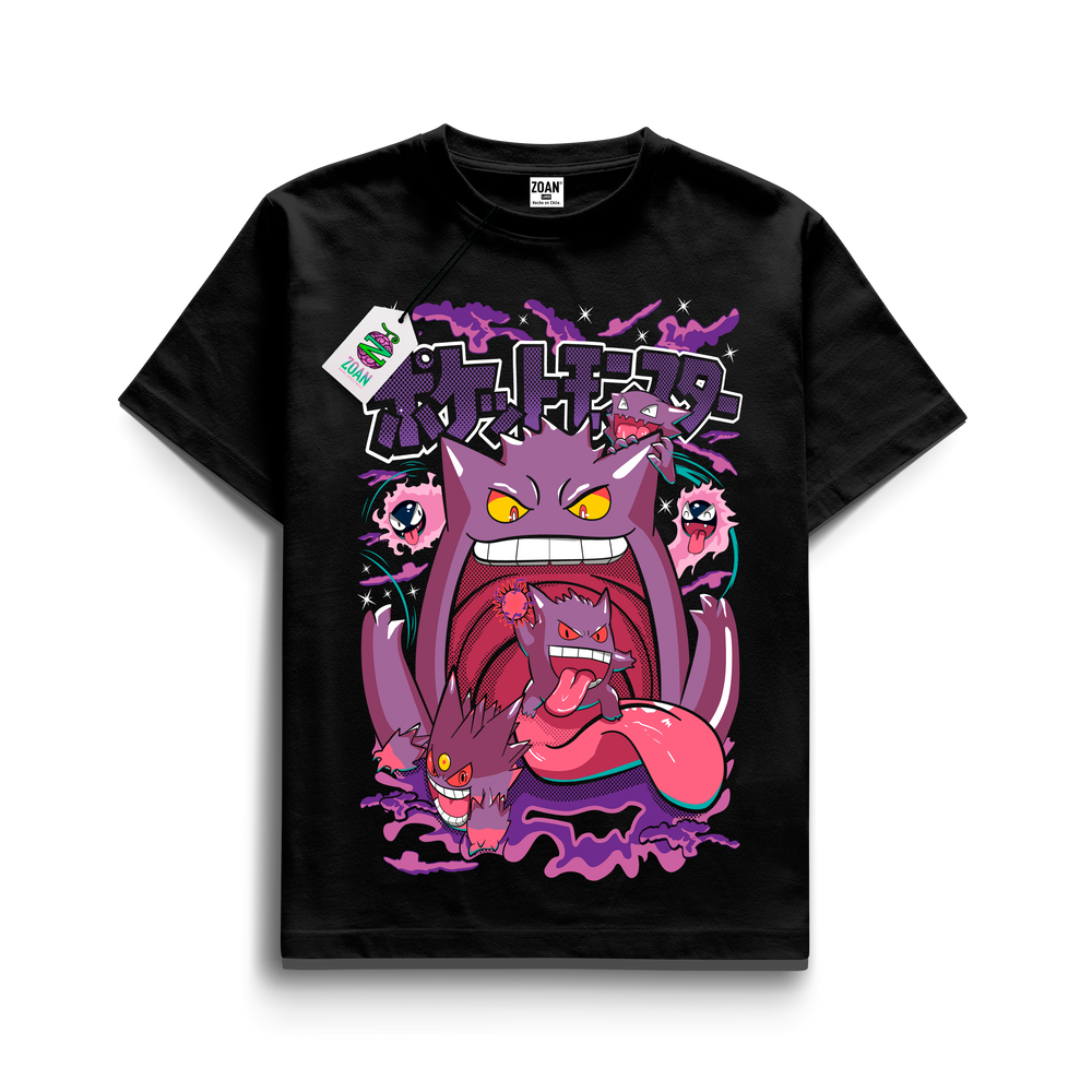 Polera Pokemon Tipo Fantasma - Sinister Ghost